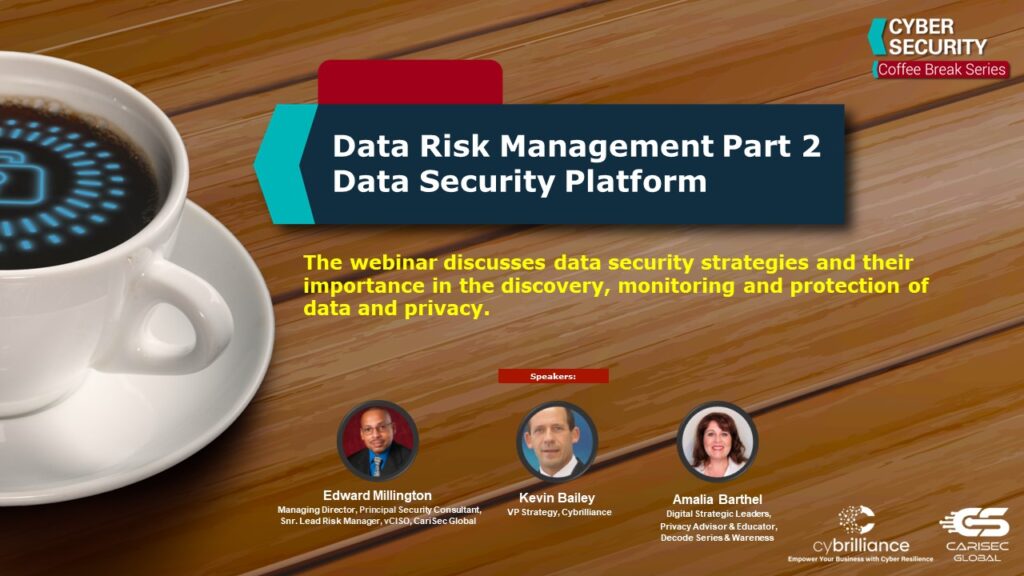 Data Risk Management Part 2: Data Security Platform - CariSec Global